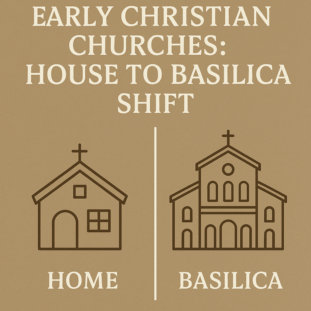 Early Christian Churches : From Homes to Basilicas – Living Words