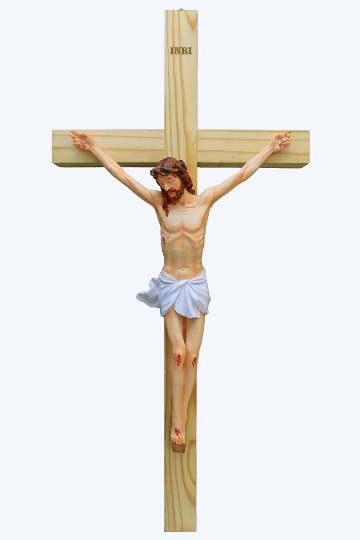 40 Inch Crucifix - Stunning Symbol of Faith and Devotion – Living Words
