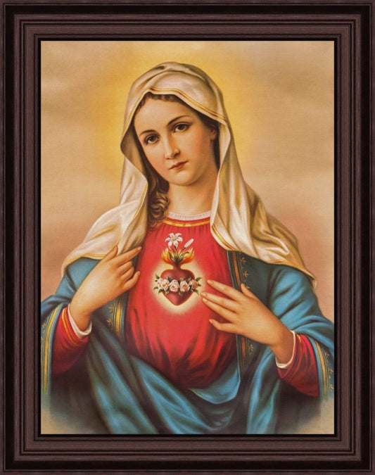 Mother Mary Portrait Paintings for Sale in India - Capturing the Grace ...