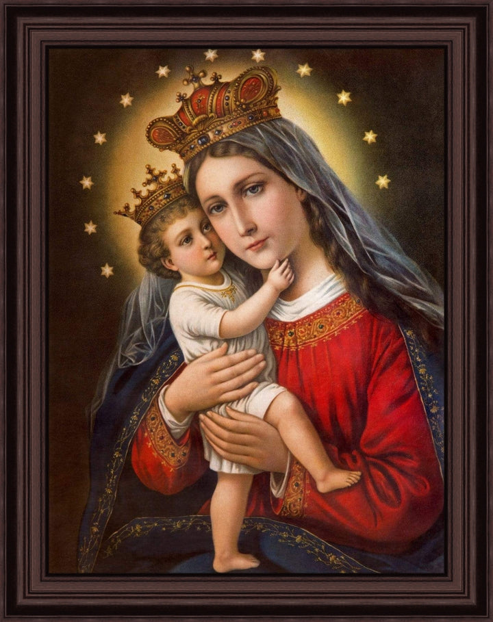 Mother Mary Portrait Paintings for Sale in India - Capturing the Grace ...