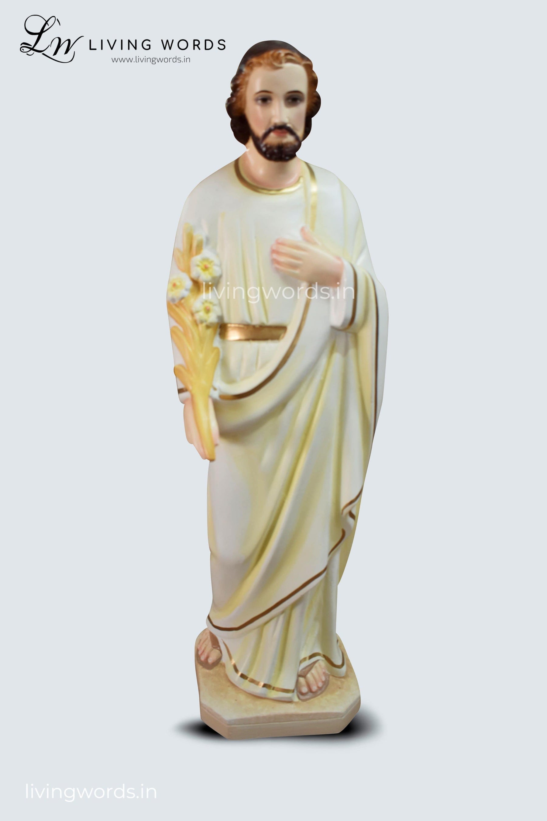 Buy Exquisite Saint Joseph Statues at Living Words