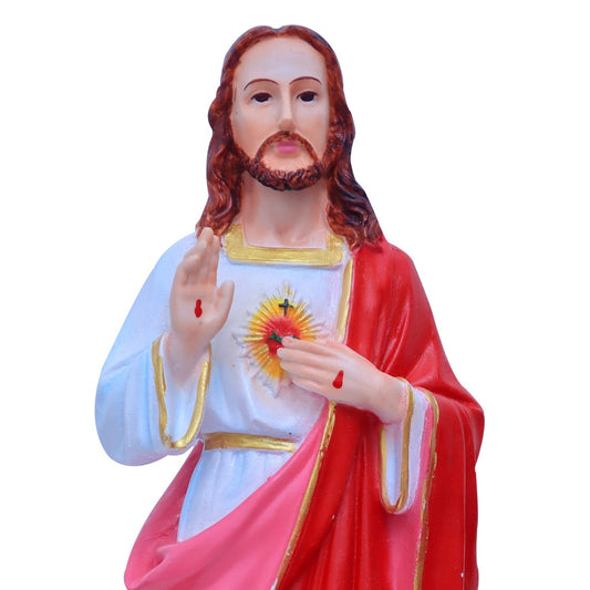 Sacred Heart 20 Inch Statue - Beautiful Religious Home Decor – Living Words